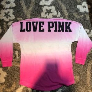 PINK Victoria's Secret | Tops | Vs Pink Spirit Jersey | Poshmark